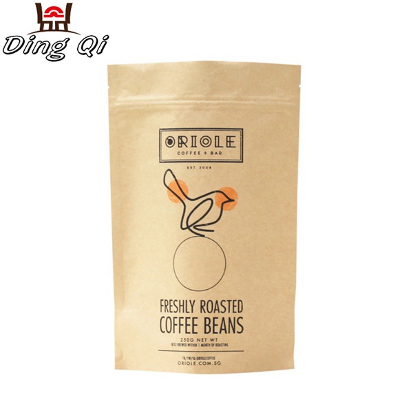 Brown coffee bags - Flexible packaging pouches manfacturers